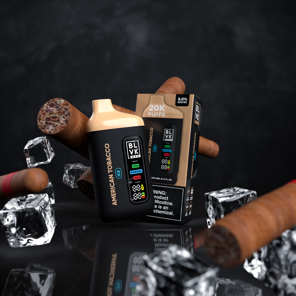 BLVK Bar | Premium Disposable Vape with Up to 20,000 Puffs